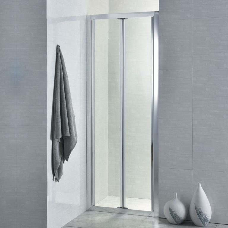 Livari Premium 950mm Bifold Shower Enclosure | Bathshed