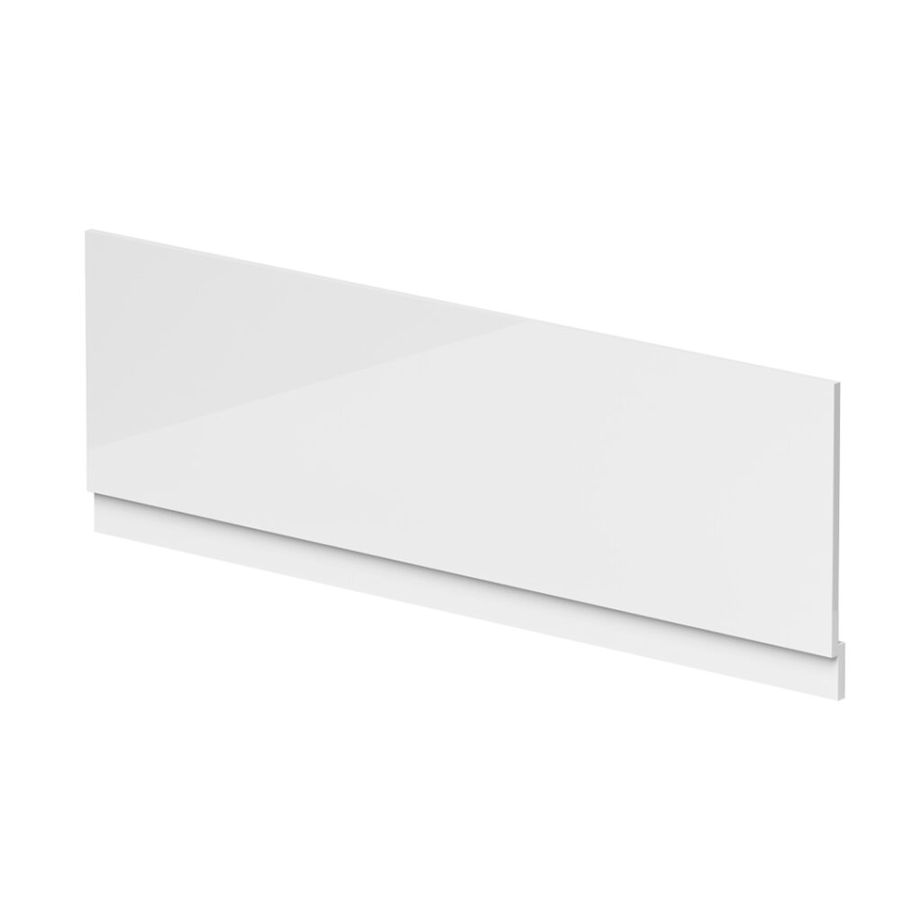 Universal Acrylic 1700mm White Front Bath Panel | Bathshed