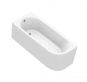 Curva Single Ended J Shaped Bath | Delivery Ireland & UK | Bathshed