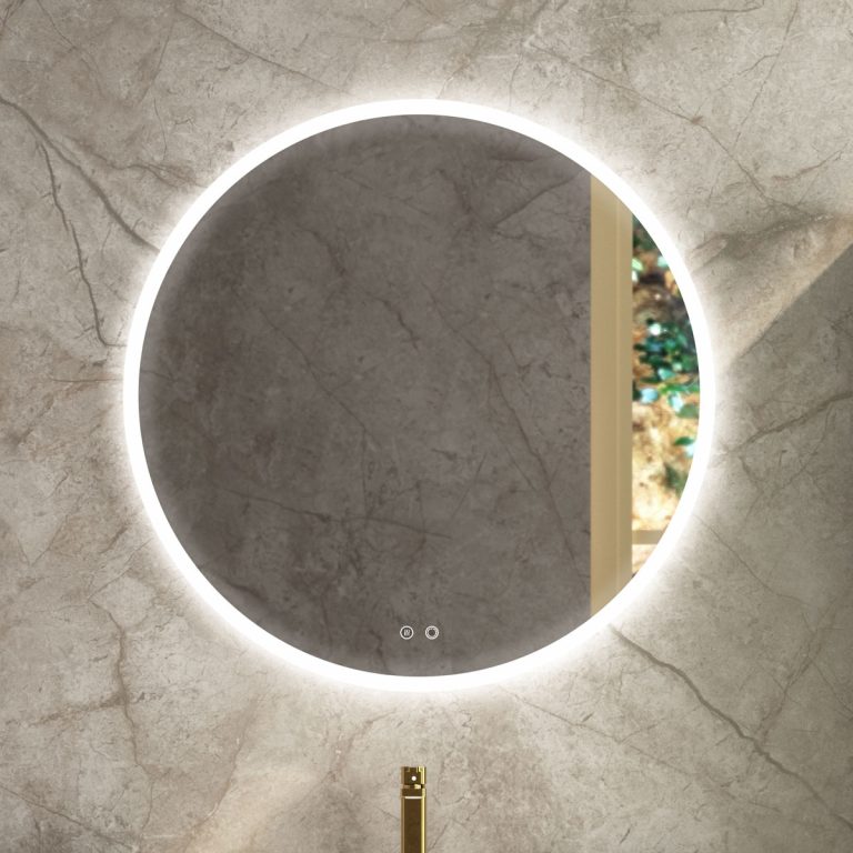 Sandor Round LED Mirror | Mirrors | Delivery Ireland | Bathshed