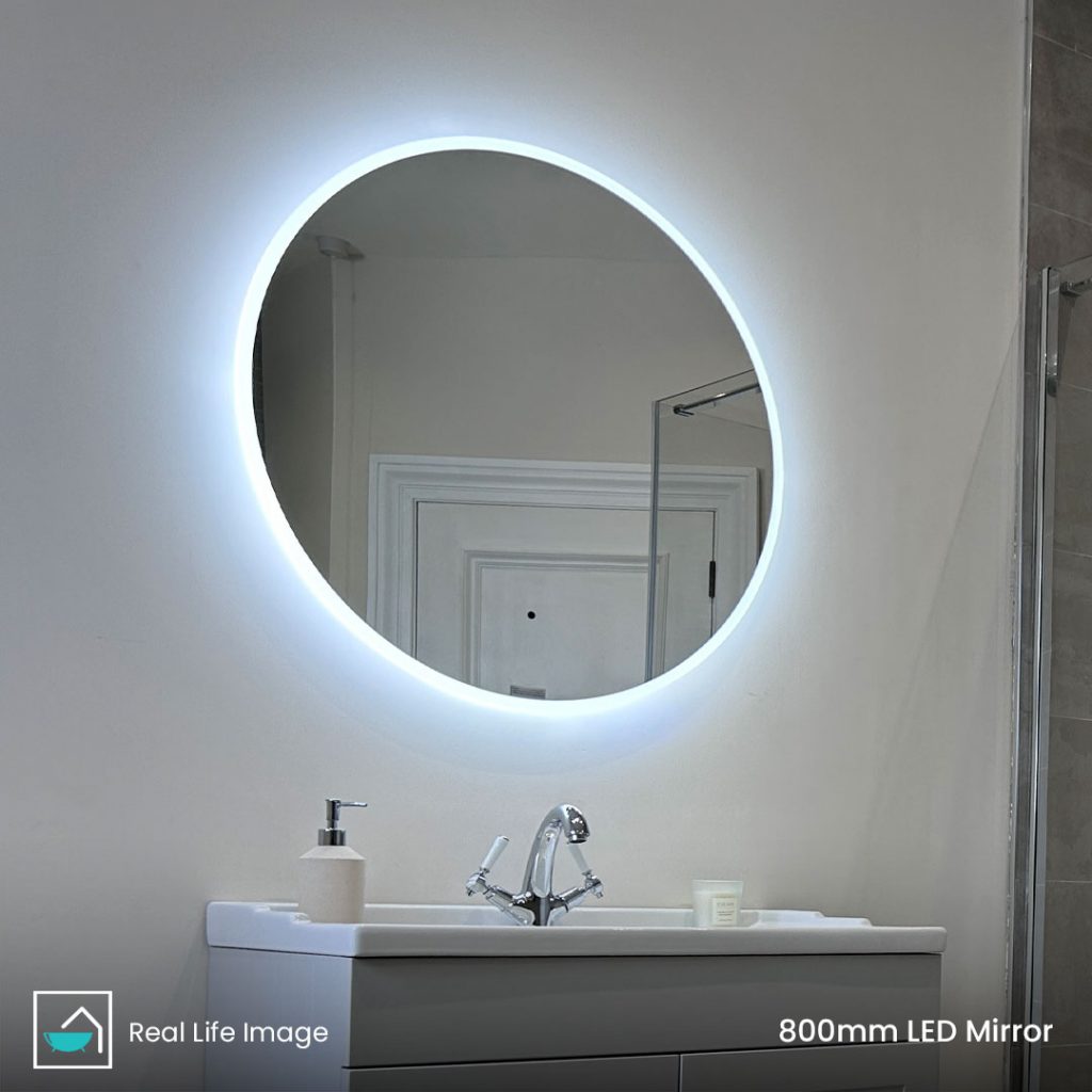 Sandor Round LED Mirror | Mirrors | Delivery Ireland | Bathshed