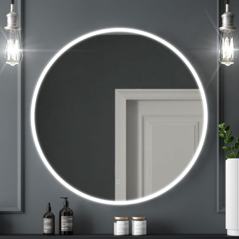 Sansa Round LED Mirror | LED Mirrors | Bathshed