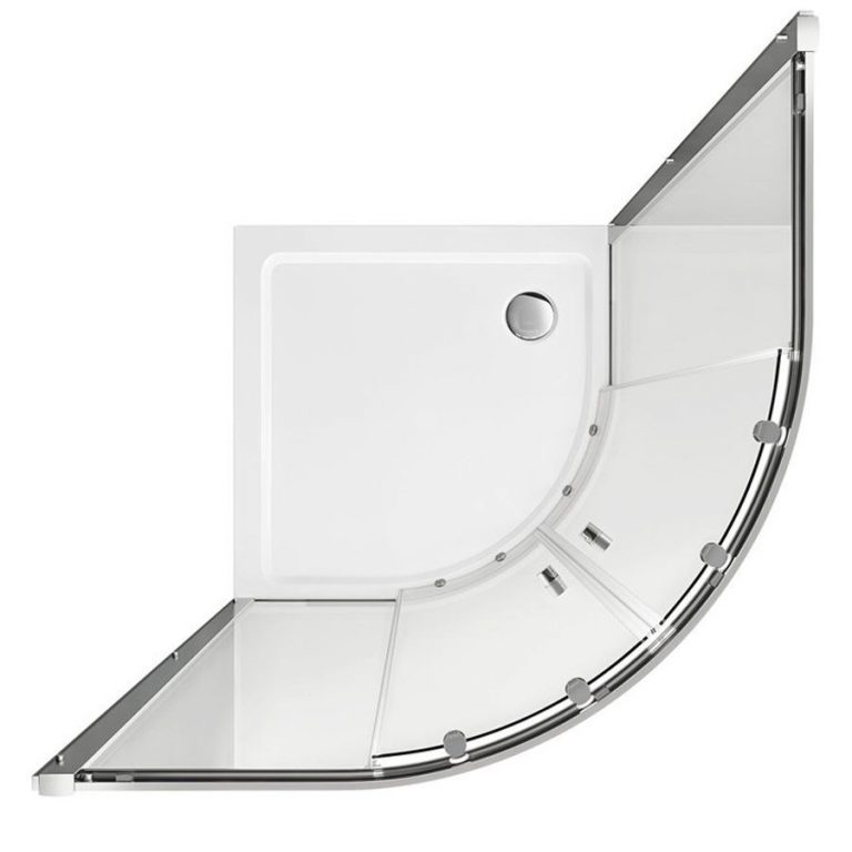 Neptune 900mm White Leak Free Shower Enclosure | Bathshed