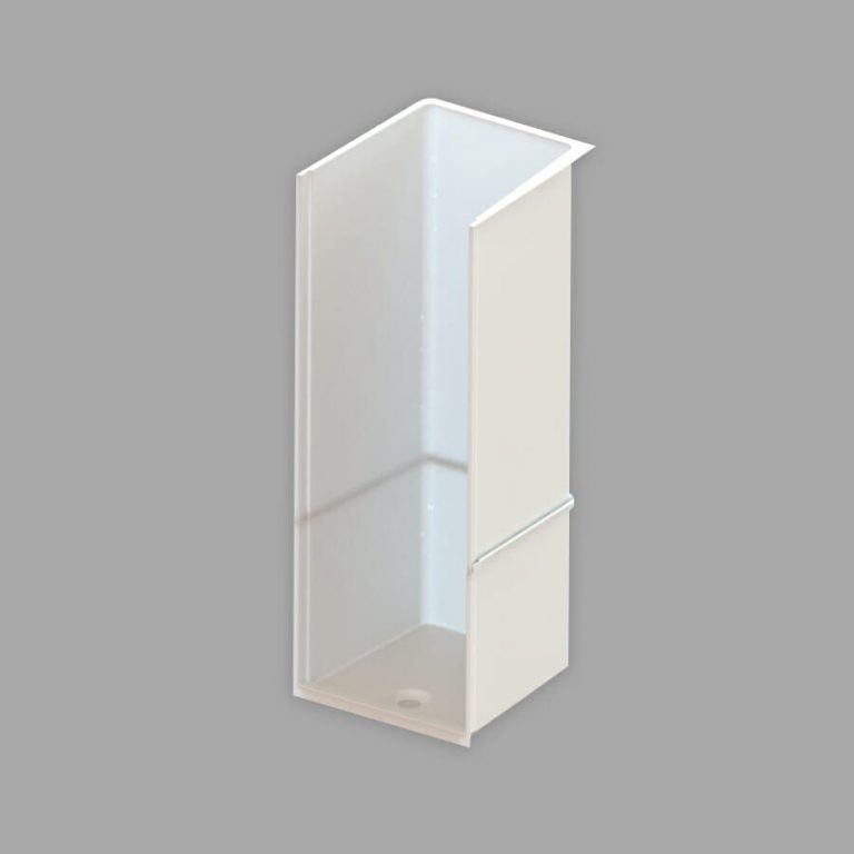 Neptune 900mm Alcove White Leak Free Shower Enclosure | Bathshed