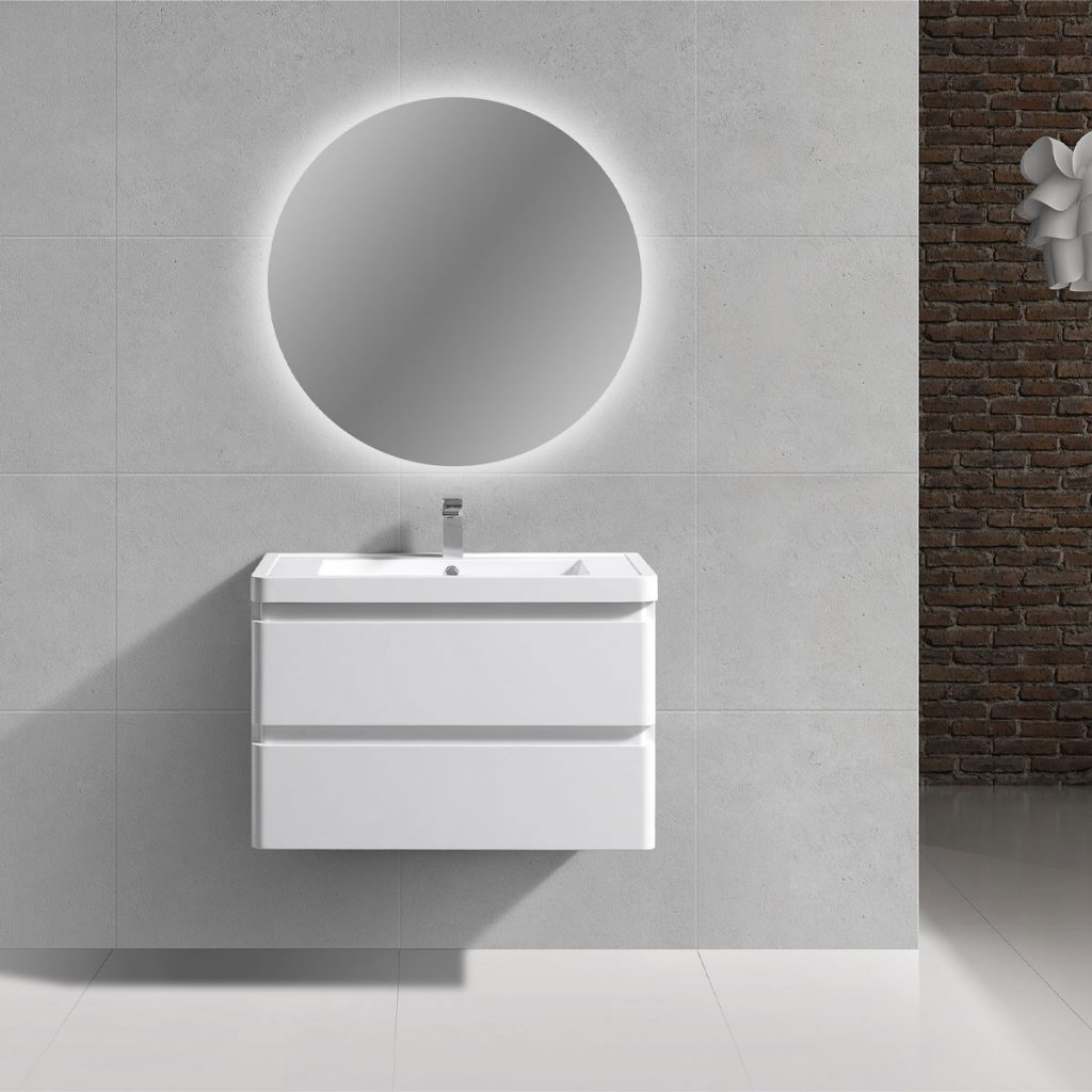 Alex 800mm Round LED Mirror | Mirrors | Bathshed