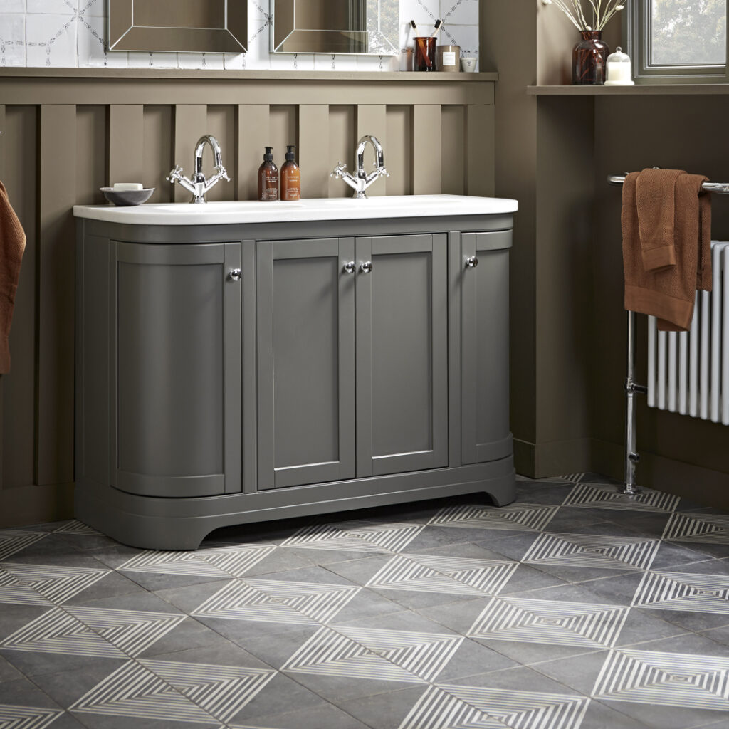 Widcombe 1200 Curved Vanity Unit | Roper Rhodes | Bathshed