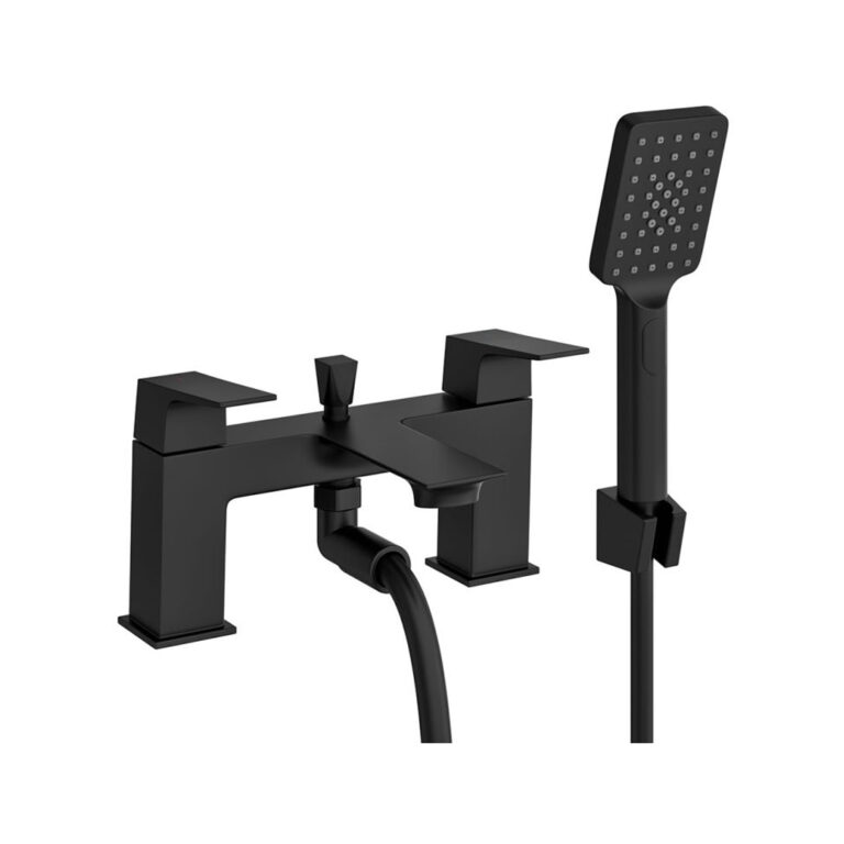 Cobh Matt Black Shower Mixer Kit